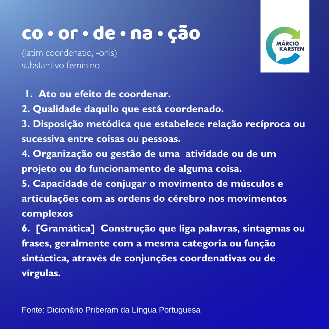 Tipos De Coordenacao Na Gestao